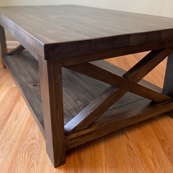 Custom Built Coffee Table - Etsy