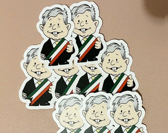 Amlo Sticker - Etsy