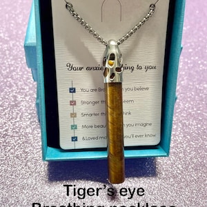 Meditation Breathing Necklace Etsy