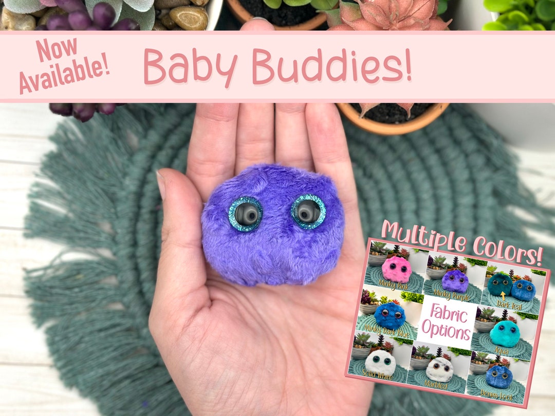 Baby Worry Buddy, Sensory Comfort Toy, Autism Toy, Fuzzy Sensory Plush ...