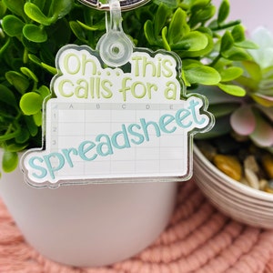 Spreadsheet Sticker for Coworker, Funny Office Sticker, Gift for ...