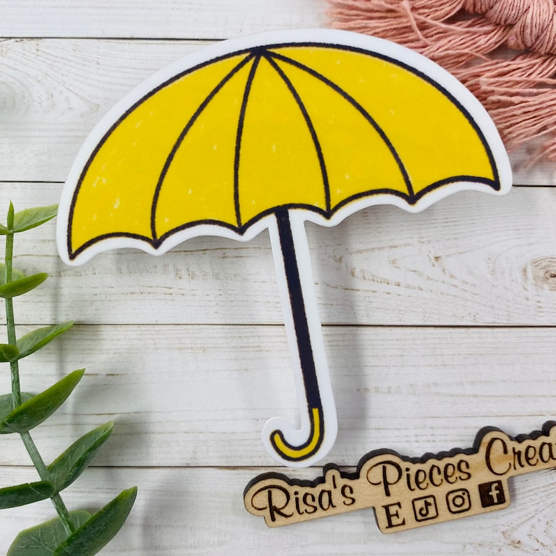 Yellow Umbrella - Etsy