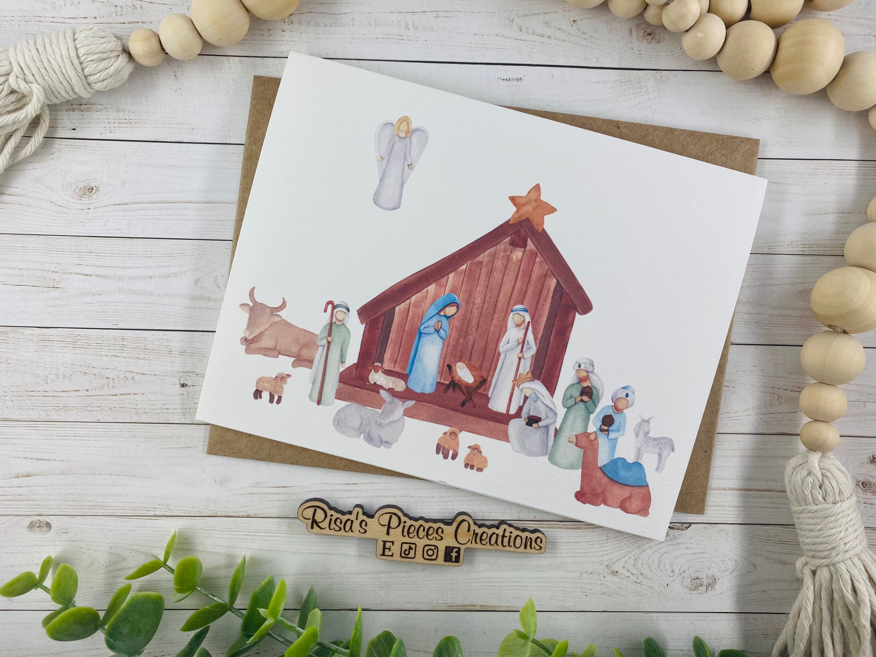 Handmade Christian Christmas Cards