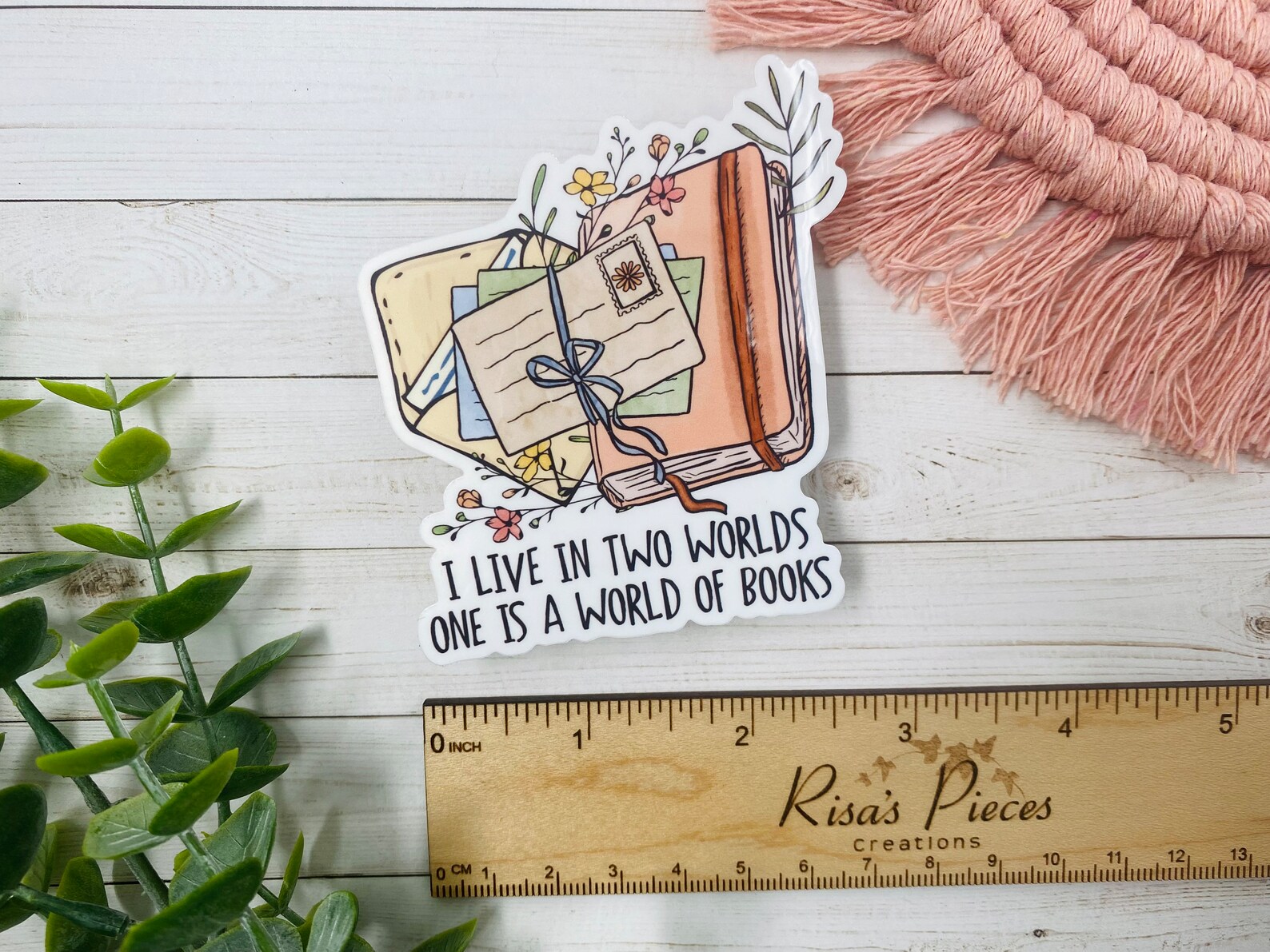 World of Books Sticker Gift for Reader for Teacher Book - Etsy