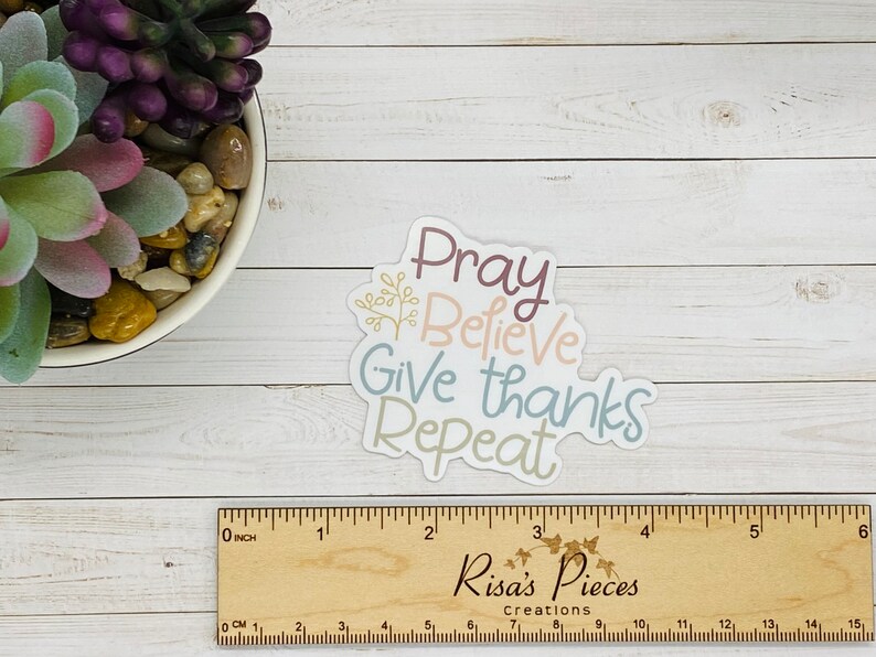 Prayer Sticker, Pray Sticker, Christian Sticker, Have Faith ...