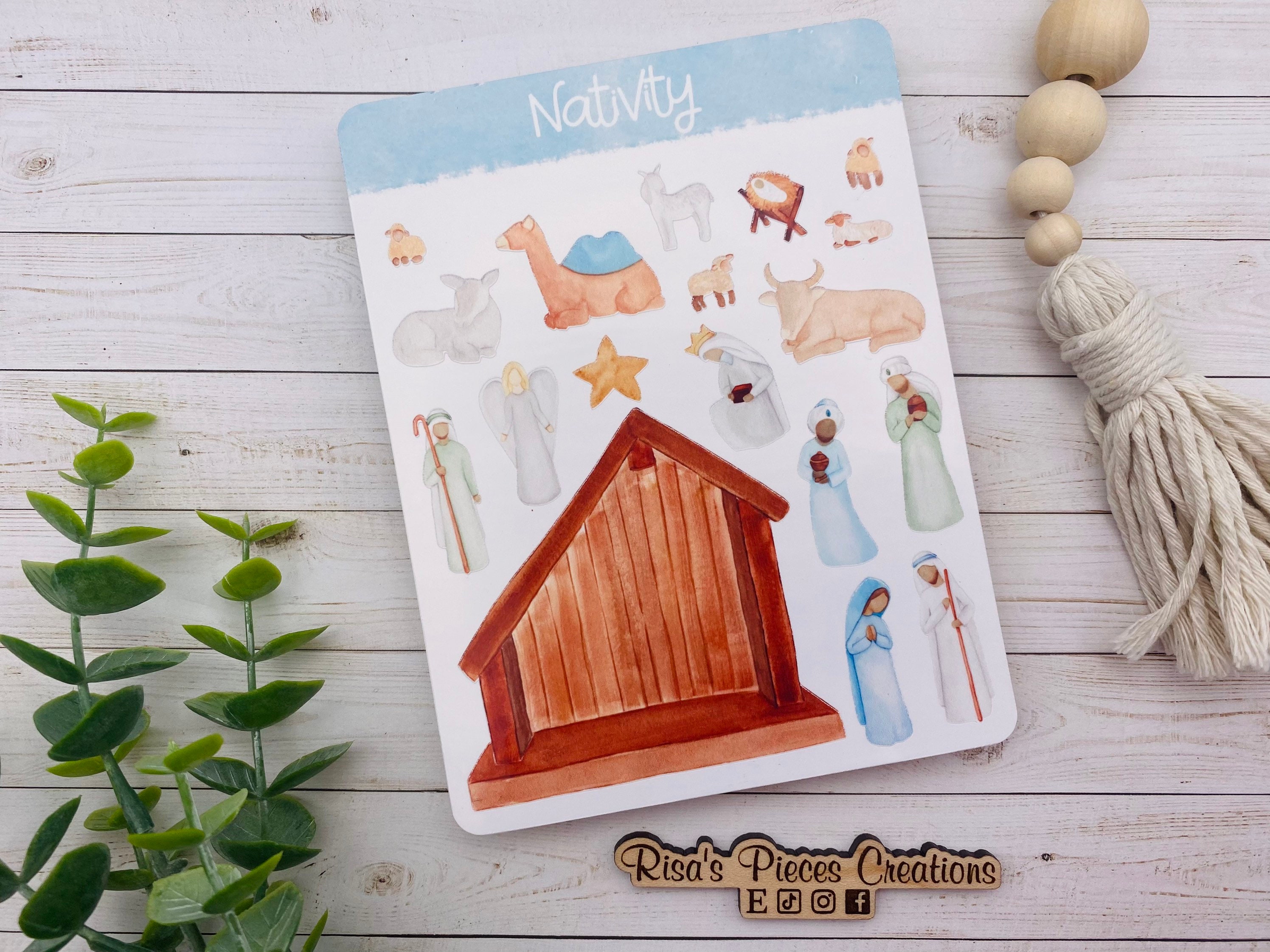 Nativity Stickers