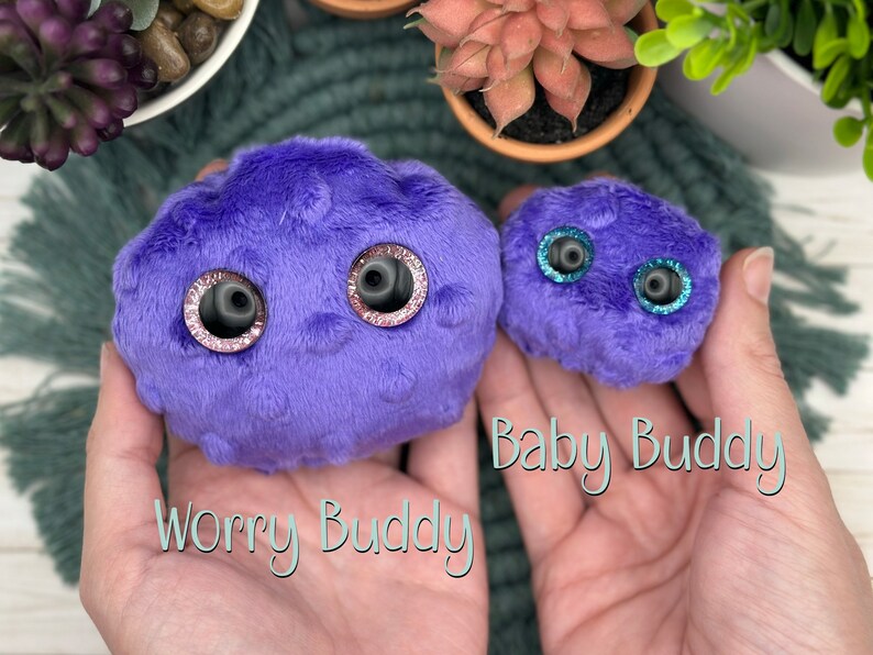 Worry Buddy Sensory Comfort Toy Autism Toy for Kids Fuzzy - Etsy