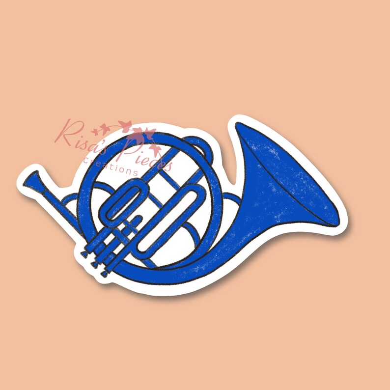 How I Met Your Mother Sticker Pack, HIMYM Stickers, Blue French Horn ...