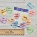 Friends Candy Hearts Sticker Pack, Funny Valentine's Day Gift for ...