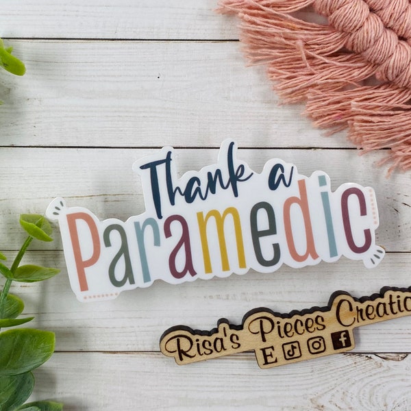 Paramedic Thank You - Etsy