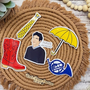 How I Met Your Mother Sticker Pack, HIMYM Stickers, Blue French Horn ...