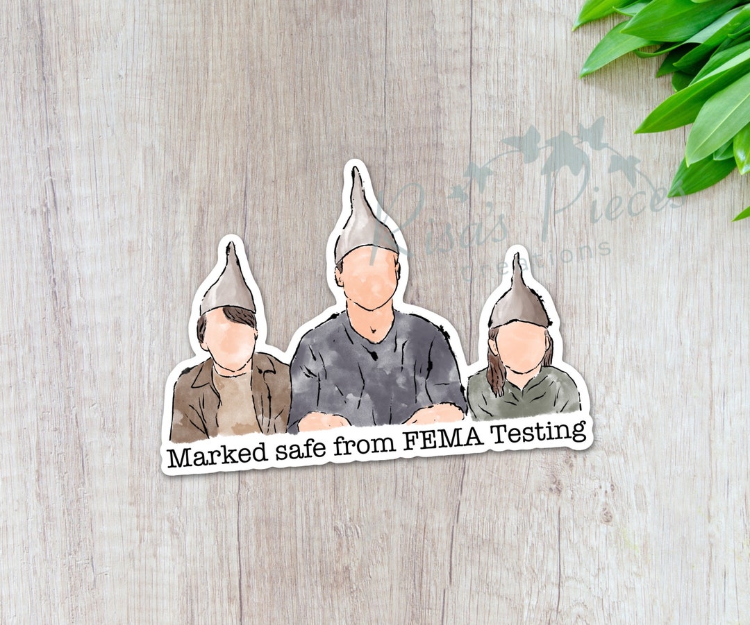 Marked Safe Conspiracy Theory Sticker for Laptop Stocking - Etsy