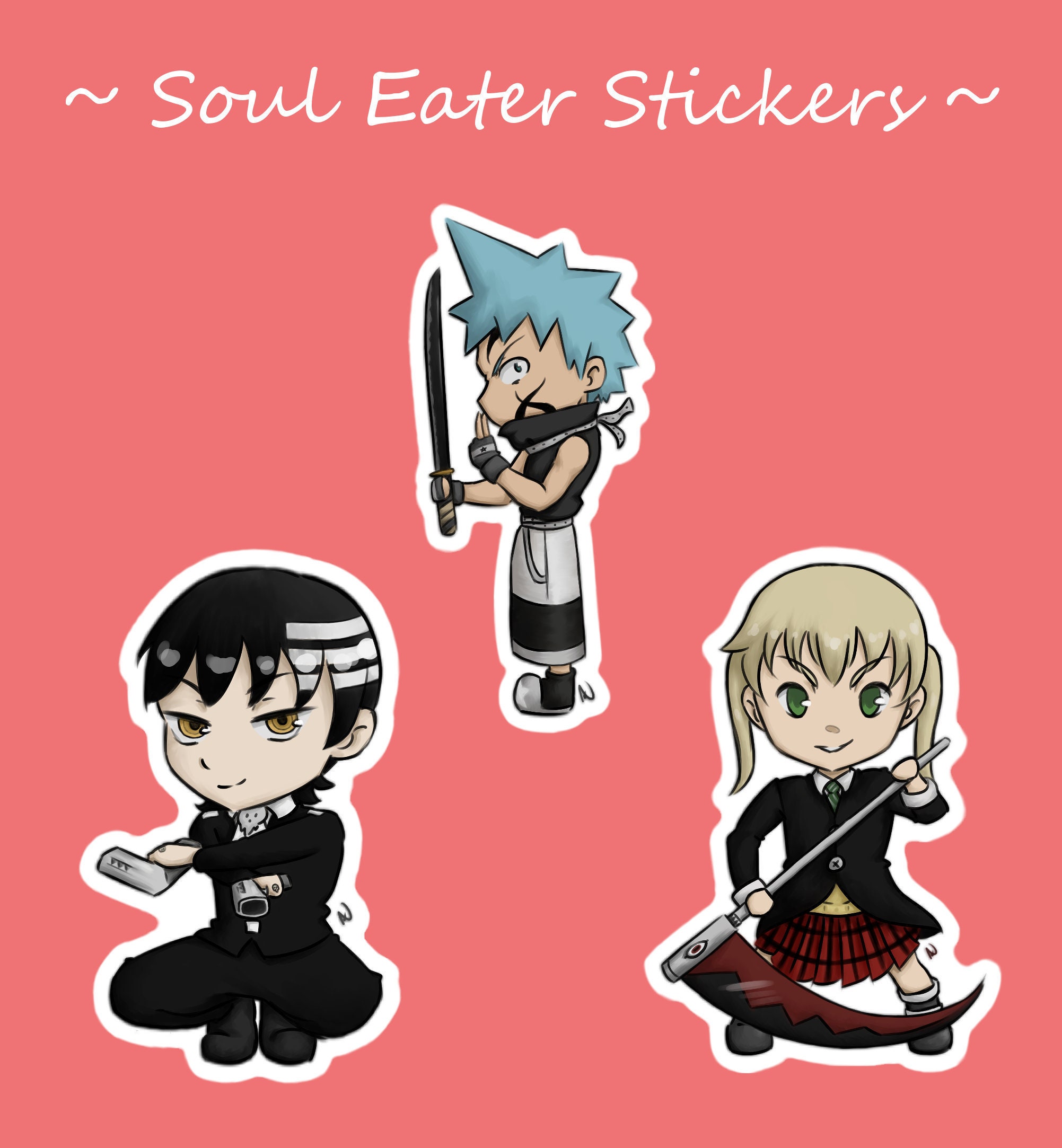 Chibi Soul Eater Characters