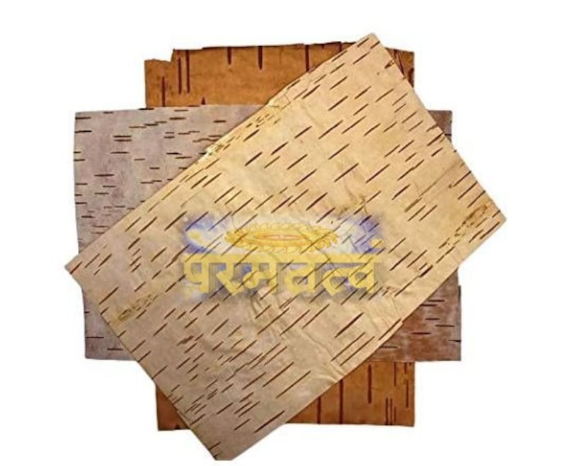 Bhojpatra for Writing Yantra and Tawiz set of 5 Pcs FREE - Etsy