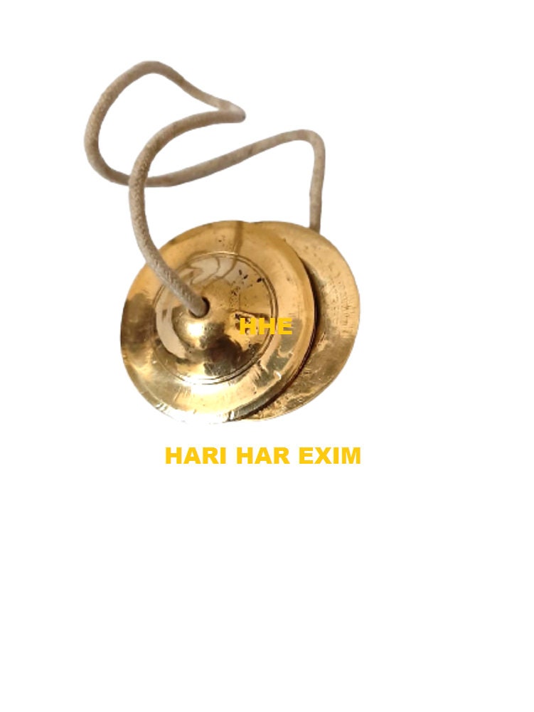 Brass Metal Manjeera | Taal | Cymbal Hindu Traditional Music Instrument ...