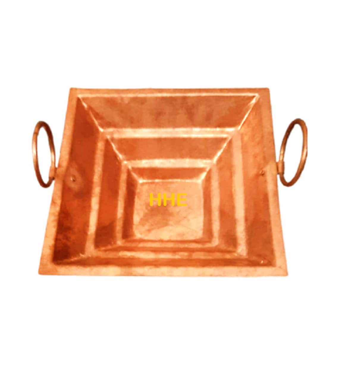 Pure Copper HAWAN KUND for Home Pooja / Havan / Yagya Purpose/ Hawan ...