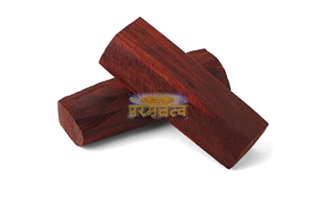 Red Sandalwood Single Piece for Pooja and Tilak Purpose 40 to 50 Grams ...