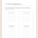 Printable Procrastination Worksheet, Digital Therapy Journal, Action ...