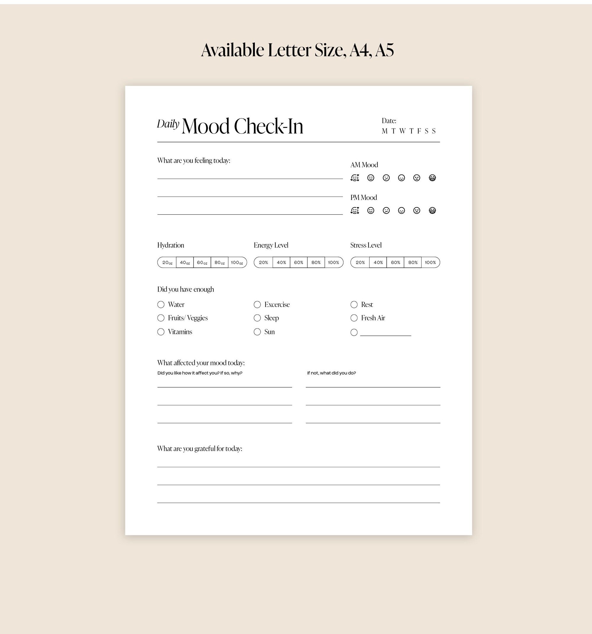 Digital Therapy Journal Pack, Printable Therapy Notes, Pre & Post ...