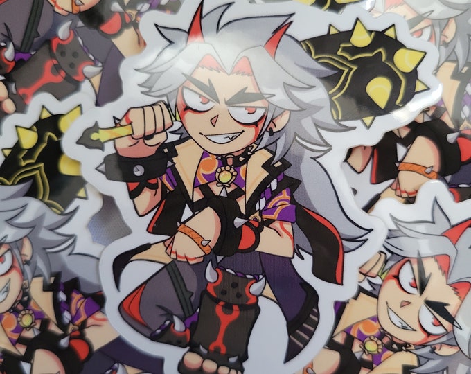 Arataki Itto Sticker - Etsy