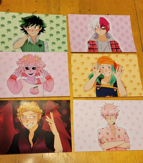 MHA Food Mini Prints | Etsy