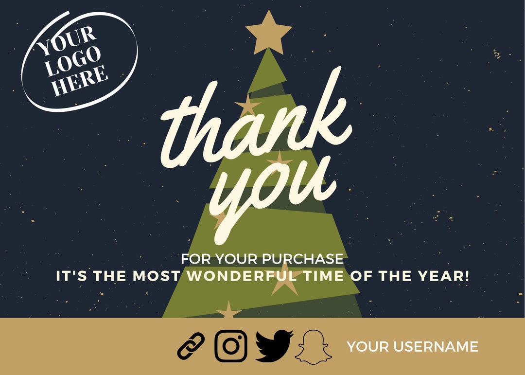 Poshmark Thank You Card Template, Poshmark Thank You Note, Etsy Thank ...