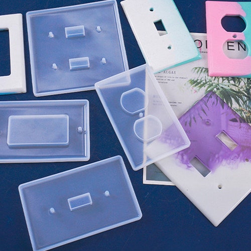 Light Switch Cover Resin Mold Outlet Cover Resin Mold Square - Etsy
