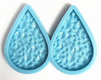 Tear Drop Silicone Mold Resin Silicone Mould Jewelry Making - Etsy Hong ...