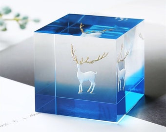 Epoxy Resin Cube - Etsy