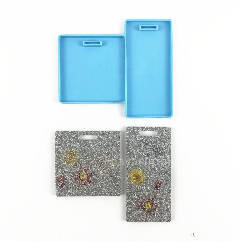 Medical Badge Reel Mold, Blank Badge Buddy Mold, Black Plain ...