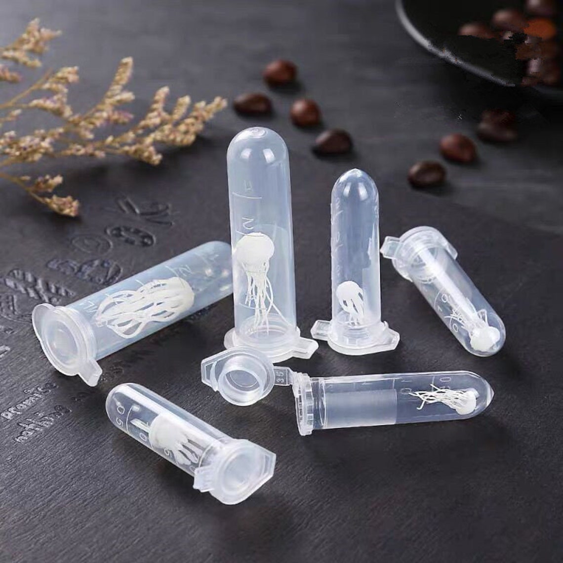 Mini Jelly Fish for Resin Tiny Jelly Fish for Resin Jewelry | Etsy