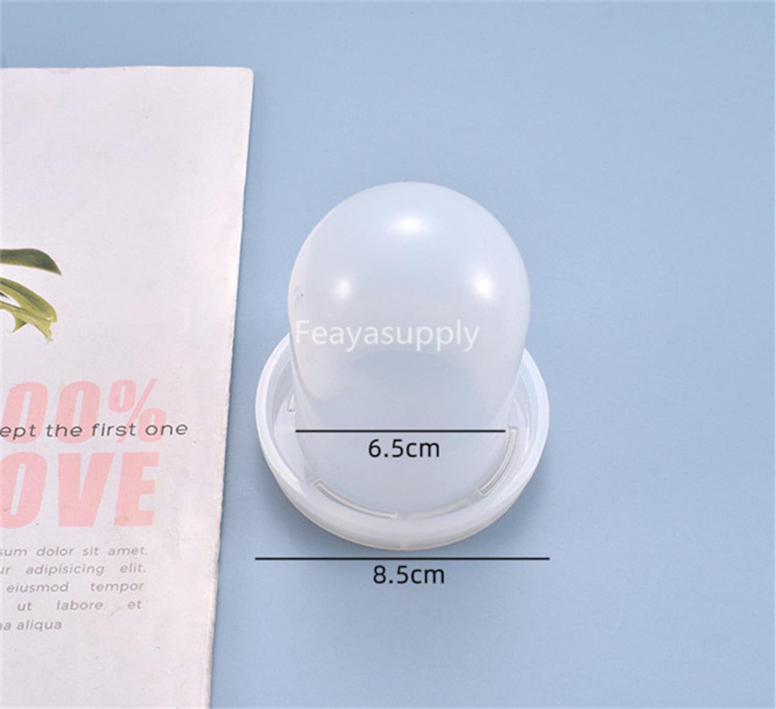 Silicone Cloche Bell Jar Dome Mold, Glass Dome Resin Mold, Terrarium ...