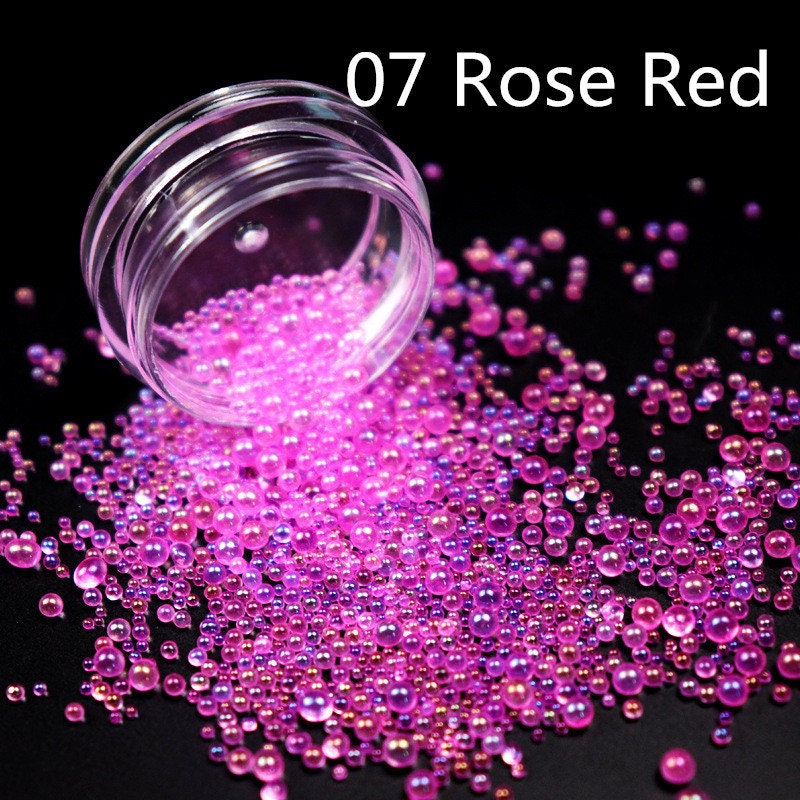 Mini Bubble Beads Caviar Bead for Nail Art Decoration Clear - Etsy