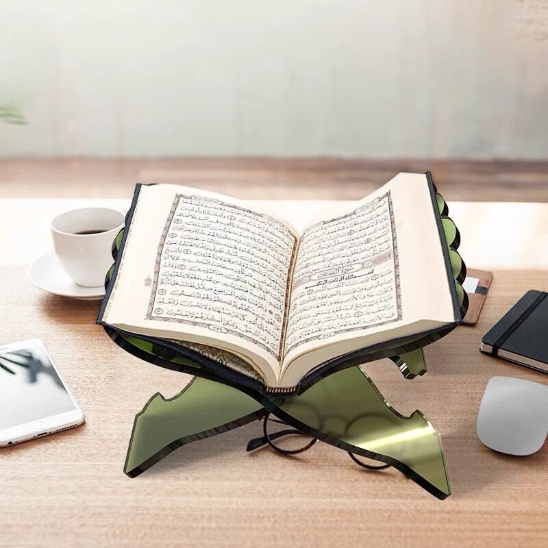 Quran and Bible Book Display Holder Silicone Mold, Cook Book Reading ...