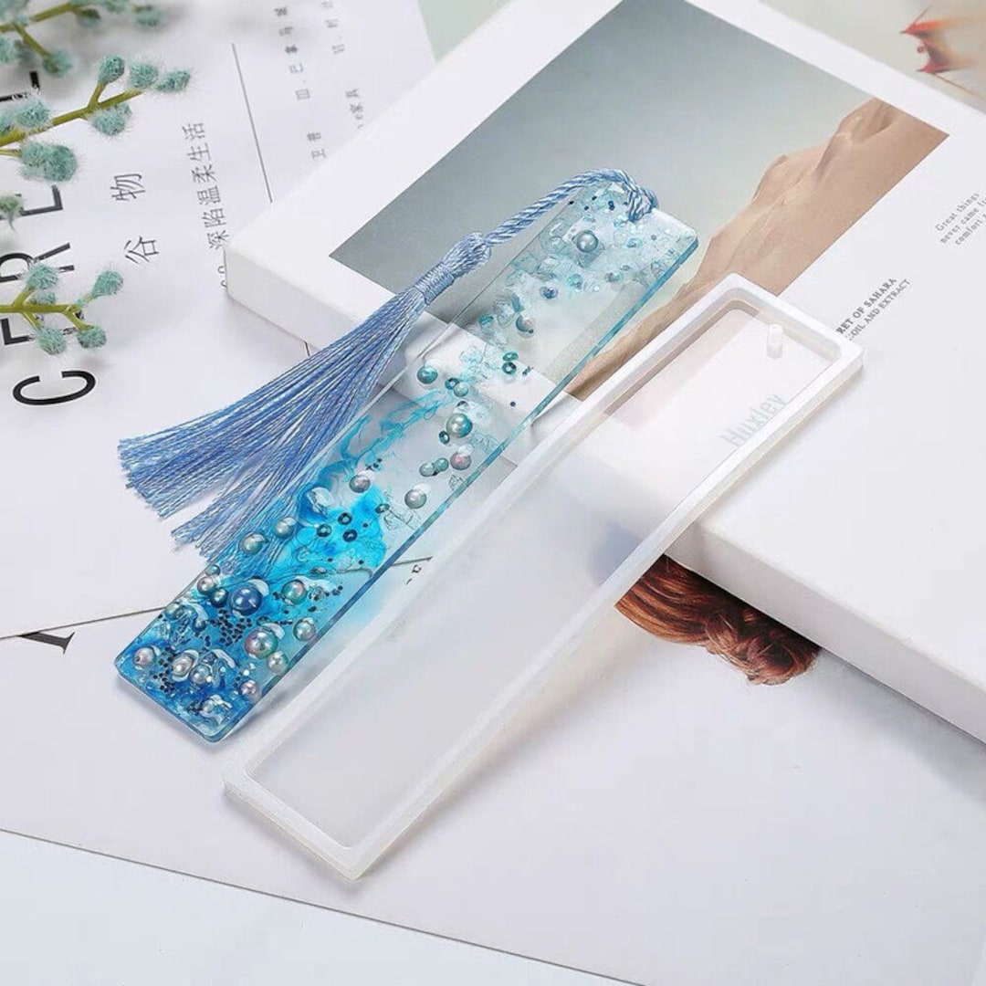 Bookmark Resin Mold, Bookmark Silicone Mold for Resin, Book Marker Mold ...