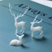 Miniature Plastic Deer, Tiny Deer Figurine for Jewelry Crafts ...