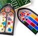 Gothic Cathedral Window Trinket Tray Silicone Mold for Resin, Epoxy ...