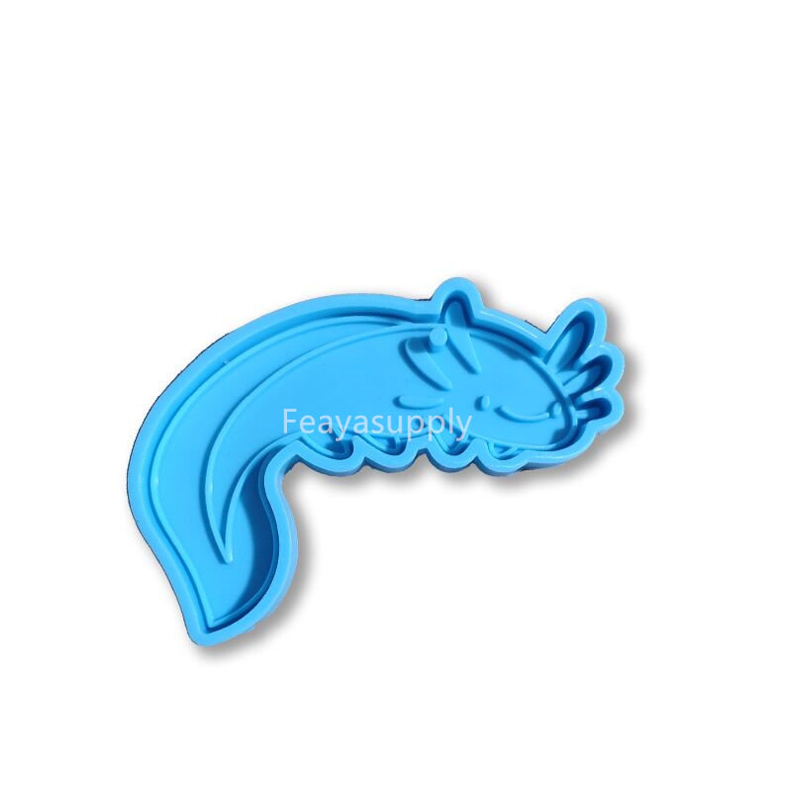 Cute Axolotl Keychain Silicone Mold Epoxy Mold Resin Craft | Etsy