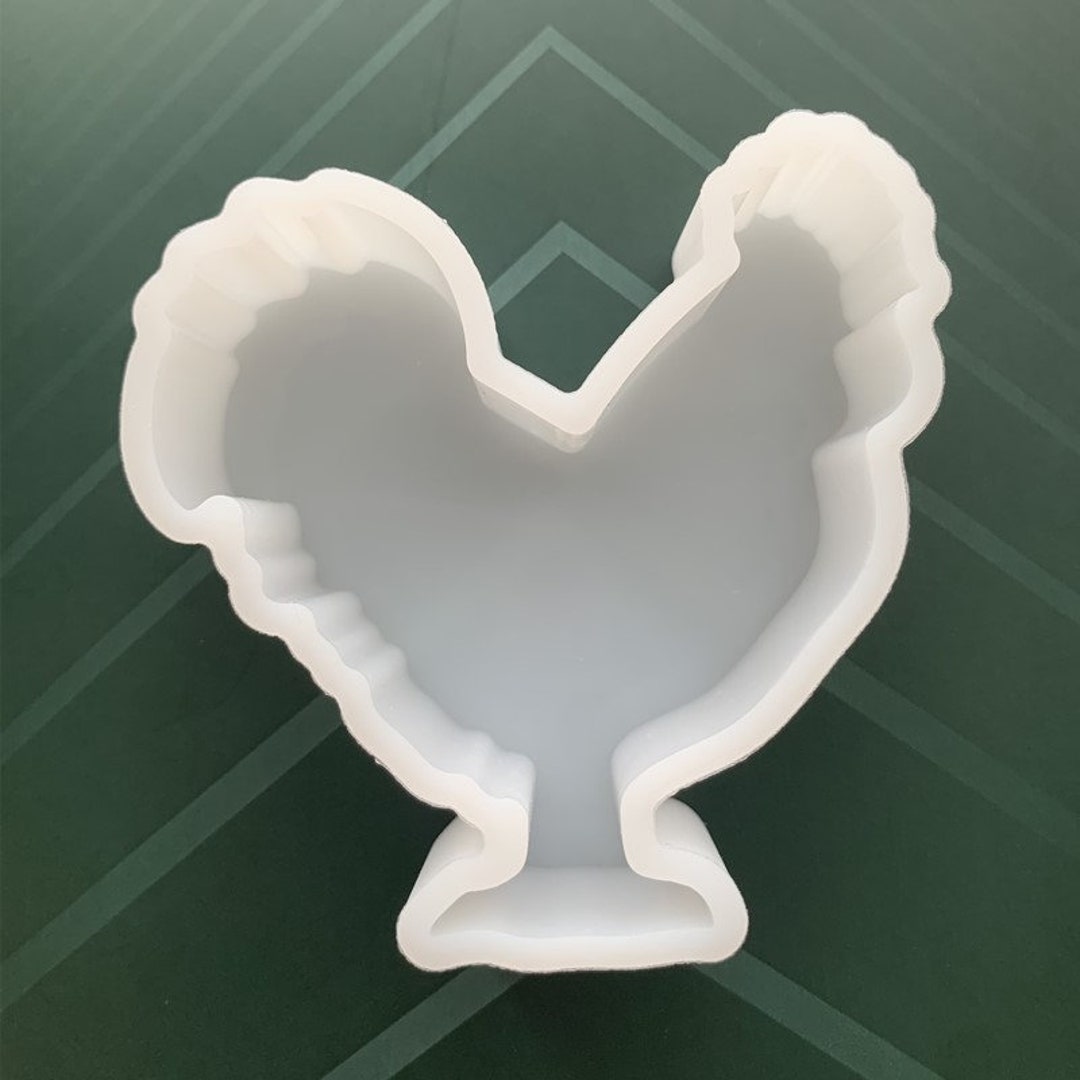 Chicken Rooster Car Freshie Mold, Silicone Mold, Candle Mold, Epoxy ...