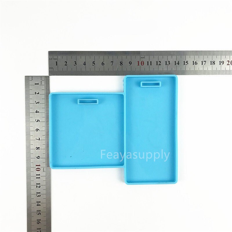 Medical Badge Reel Mold, Blank Badge Buddy Mold, Black Plain ...