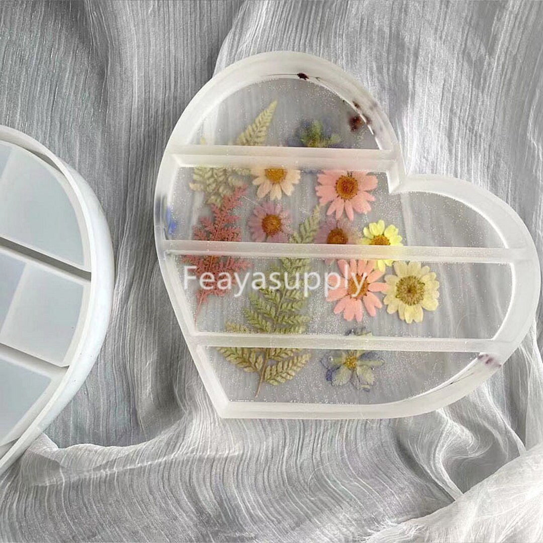Heart Shelf Mold Jewelry Box Resin Mold Storage Box Silicone - Etsy