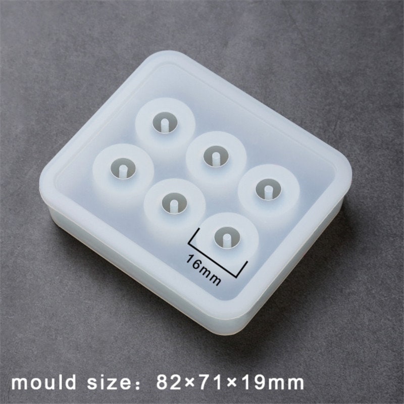 12mm 16mm Beads Mold, Silicone Round Bead Mold, Square Bead Resin Mold ...