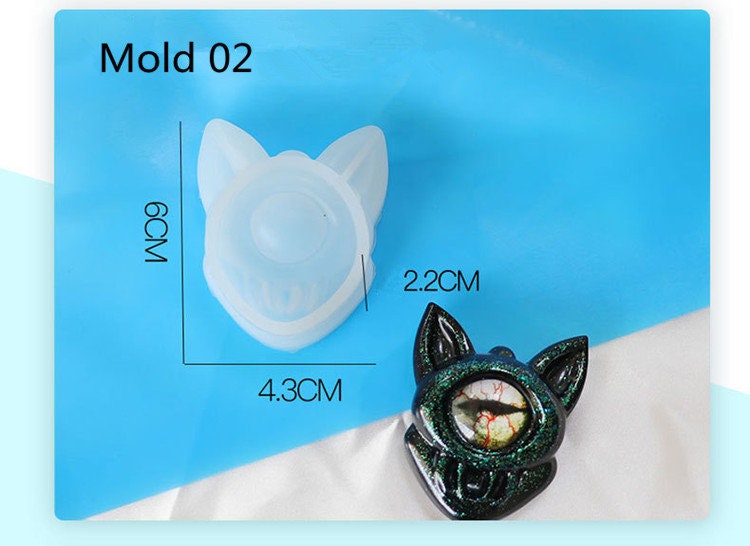 Evil Eye Resin Mold Demon Eye Silicone Mold Monster Eye - Etsy