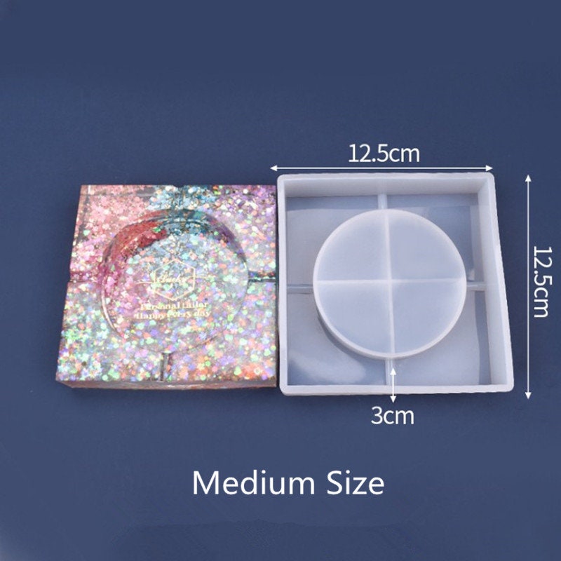 Large Ashtray Resin Mold, Square Ashtray Silicone Mold, Small Ashtray ...