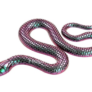 Snake Silicone Mold, Large Viper Mold, Snake Earring Mold, Epoxy Resin ...