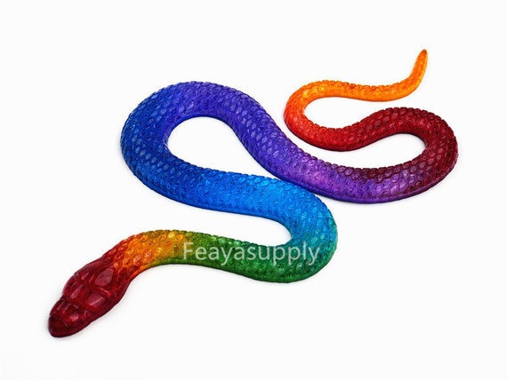 Snake Silicone Mold Large Viper Mold Snake Earring Mold | Etsy