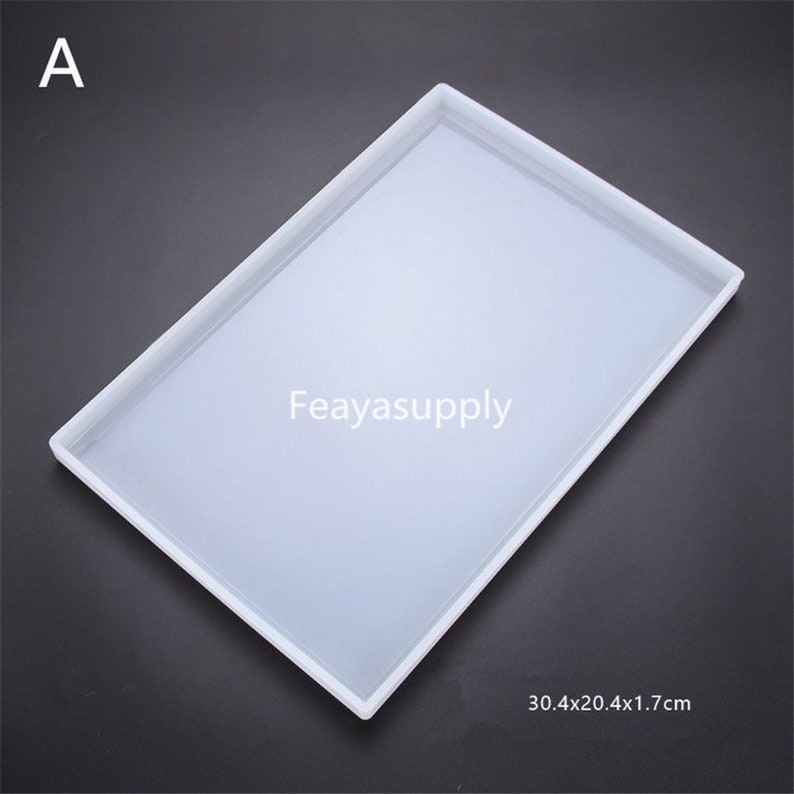 Rectangle Tray Mold Silicone Serving Tray Mold Resin Tray - Etsy