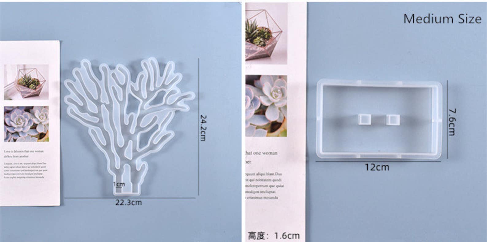 Silicone Coral Mold Sea Fan Coral Resin Mold Coral Ornament | Etsy