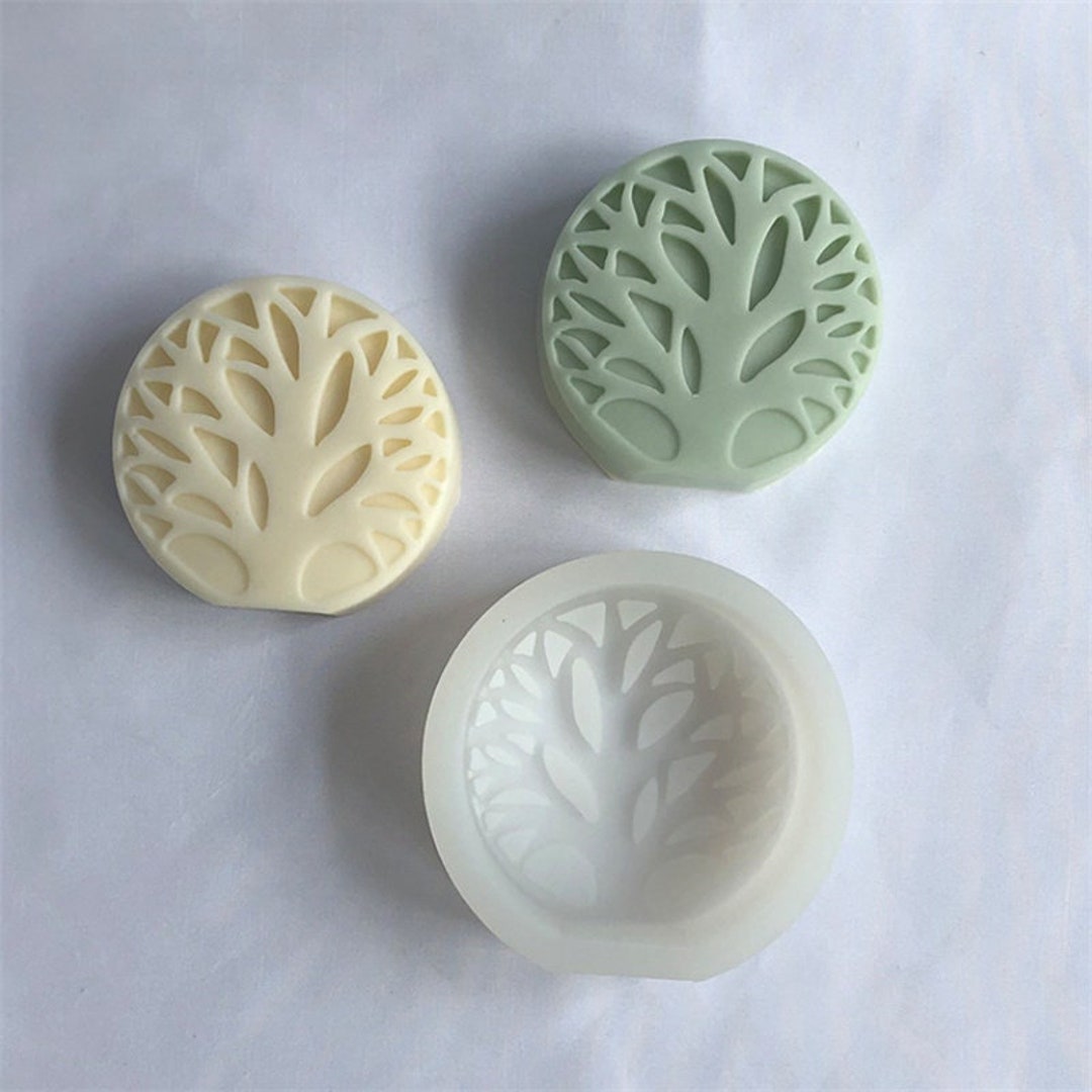 Tree of Life Candle Mold, Soap Mold, Concrete Mold, Plaster Mold, Cake ...
