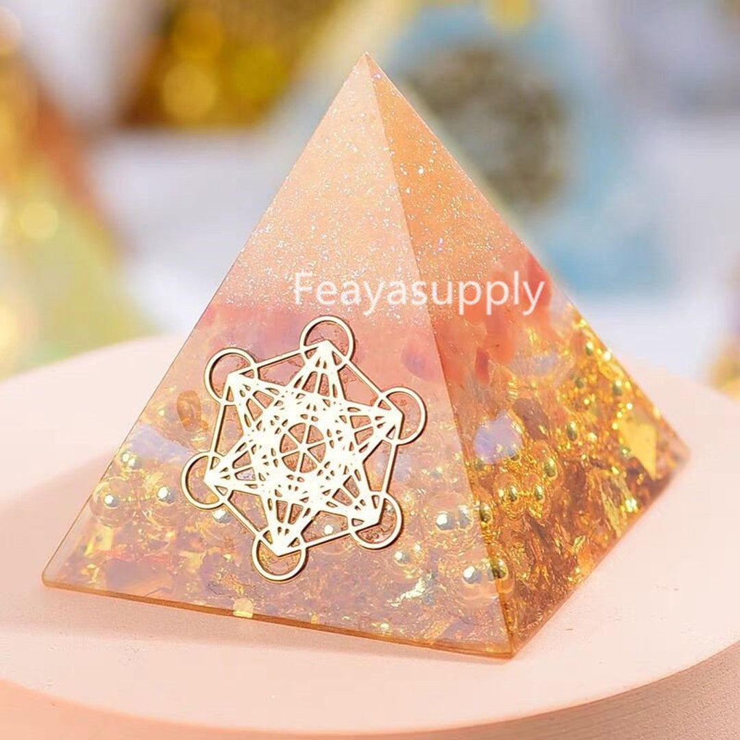 Large Pyramid Mold, Orgonite Pyramid Mold, Silicone Mold, Resin Mold ...